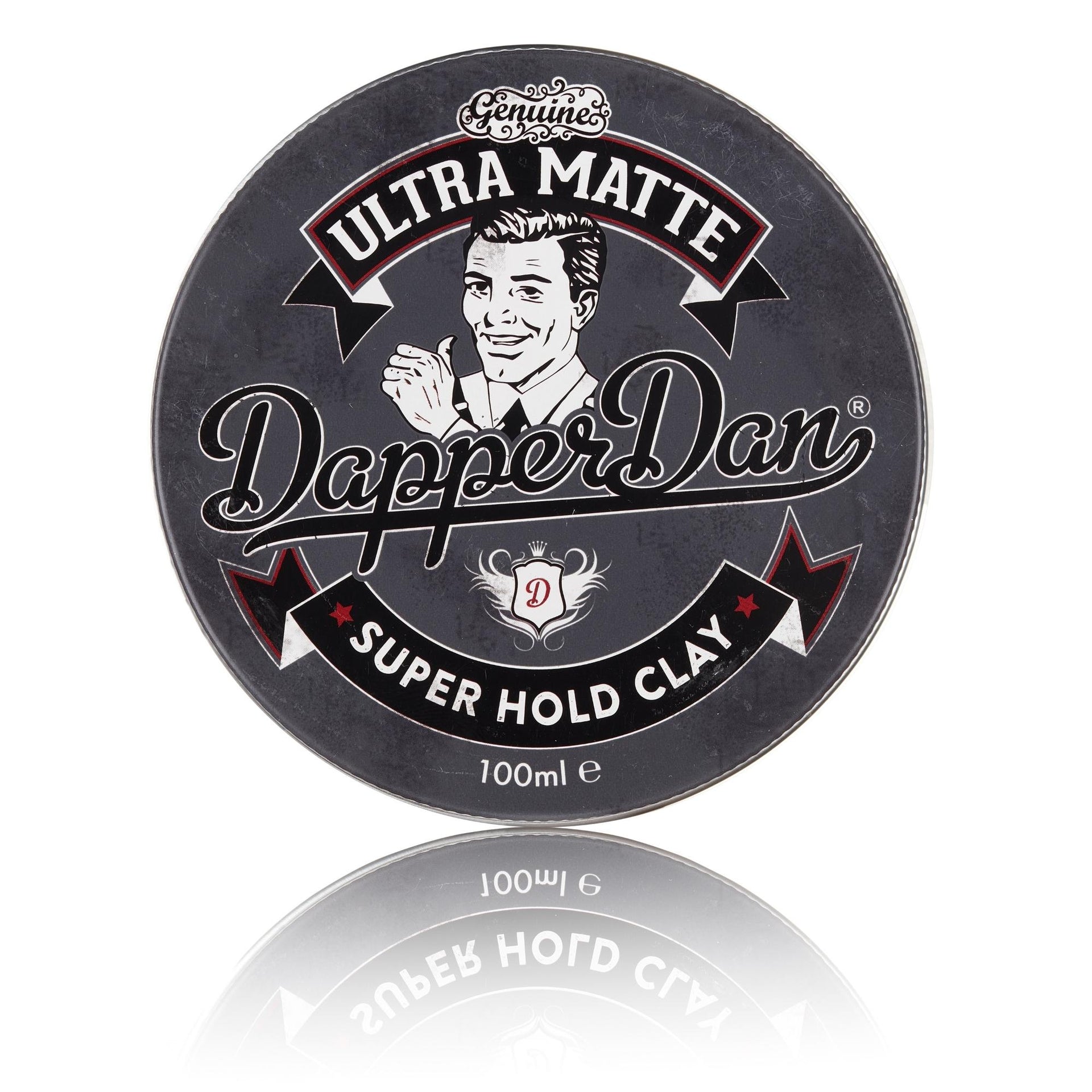 Dapper Dan Ultra Matte Super Hold Clay (100ml/3.38oz) – BarberSupplies ...