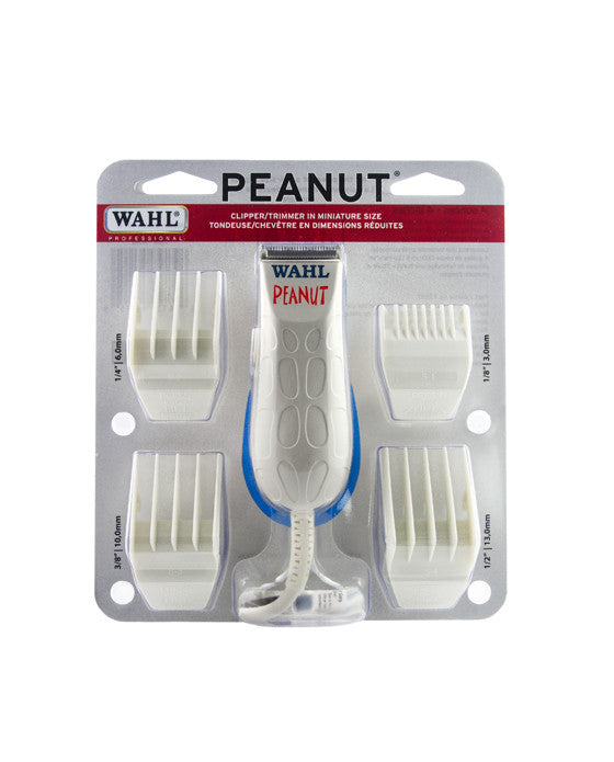 Wahl Peanut Professional Clipper Trimmer White BarberSupplies Canada